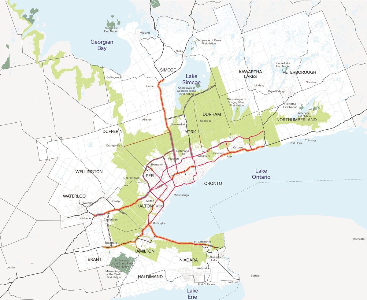 Towards a Greater Golden Horseshoe Transportation Plan: discussion ...