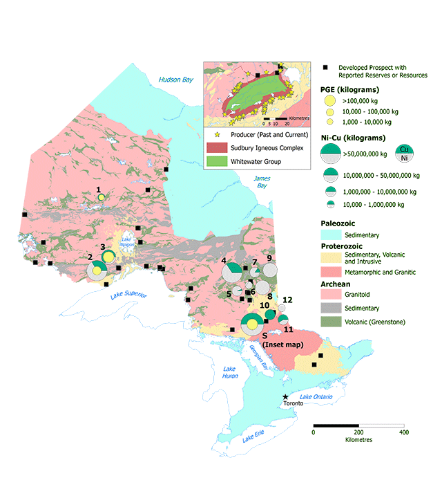 Mineral exploration and production values and commodities | ontario.ca