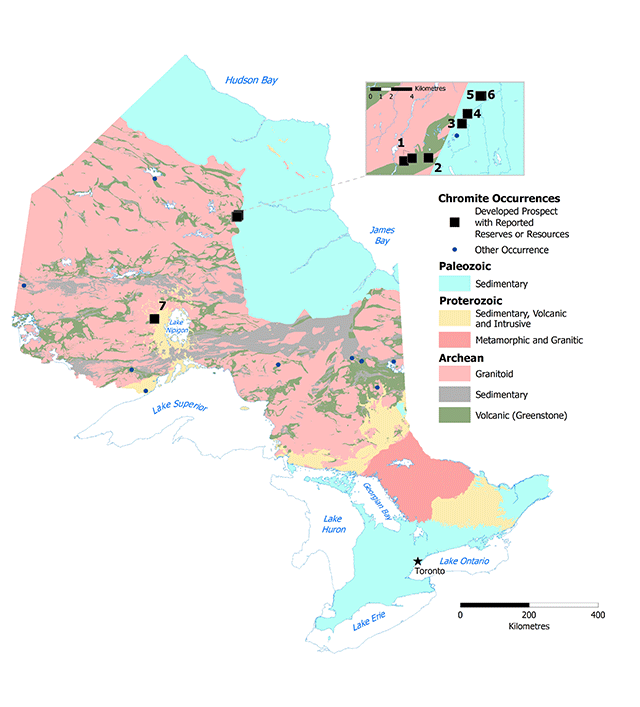 Mineral exploration and production values and commodities | ontario.ca