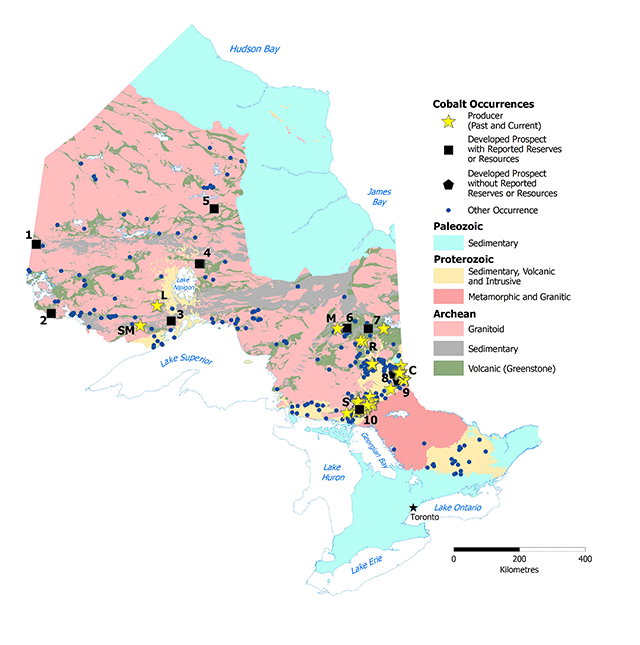 Mineral exploration and production values and commodities | ontario.ca