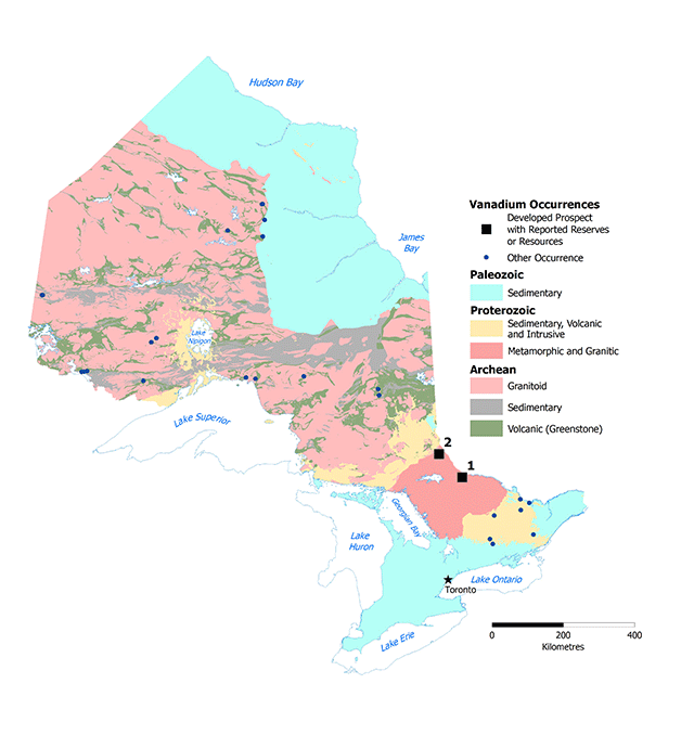 Mineral exploration and production values and commodities | ontario.ca