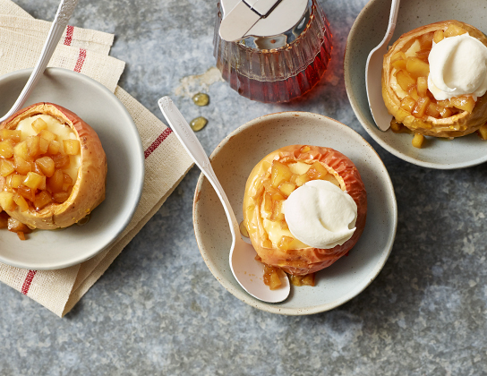 Cheesecake Maple Apples | Foodland Ontario