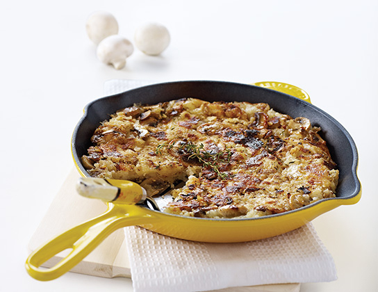 Rösti with Mushrooms | Foodland Ontario