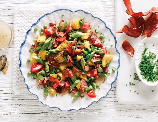 Spring Bounty Chopped Salad | Foodland Ontario