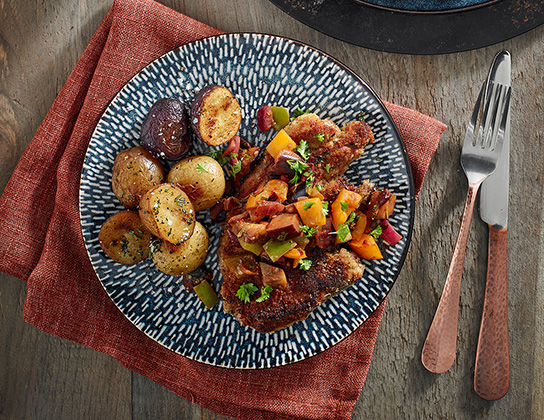 Lamb Chops with Pepperonata | Foodland Ontario